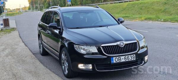 Melns Skoda SuperB 2013 Jēkabpils, ar dzinēja tilpumu 2.00 L un nobraukumu 352 tūkst. km par 6000 €, foto 4 vietnē AUTOMOTO.COM.LV