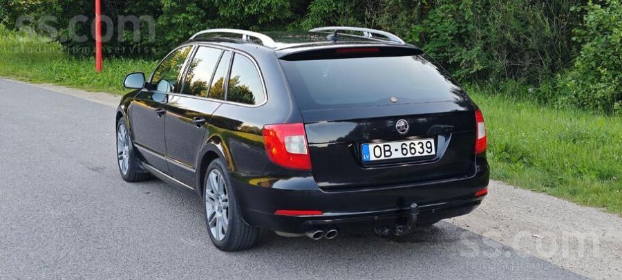Melns Skoda SuperB 2013 Jēkabpils, ar dzinēja tilpumu 2.00 L un nobraukumu 352 tūkst. km par 6000 €, foto 7 vietnē AUTOMOTO.COM.LV