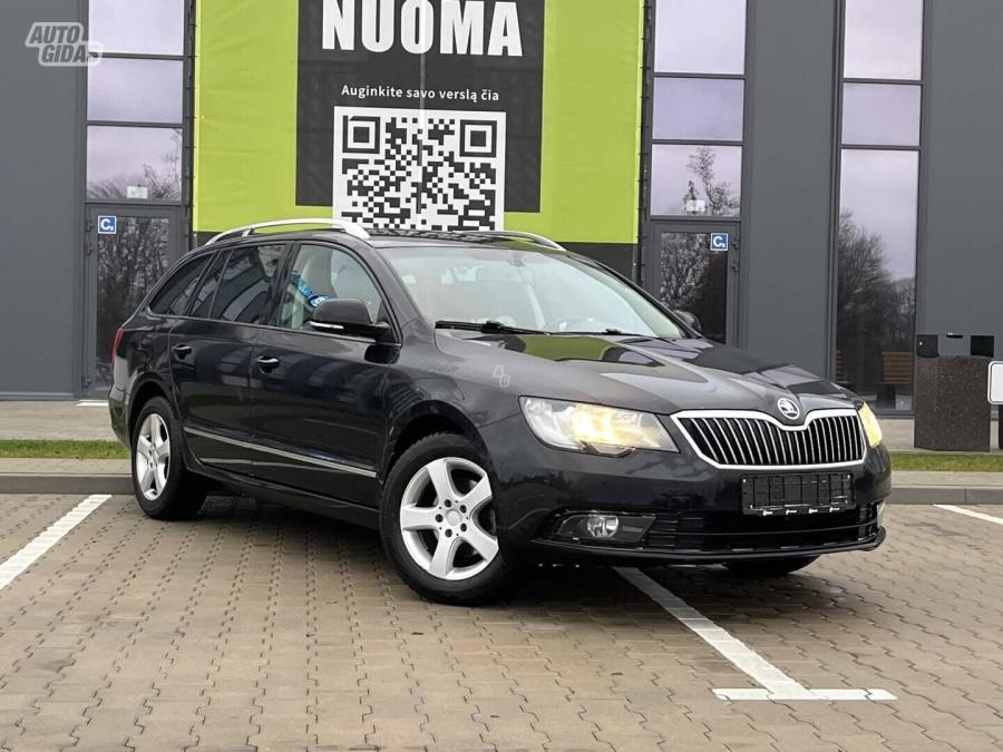 Melns Skoda SuperB 2013 Kauņa, ar dzinēja tilpumu 1.60 L un nobraukumu 284 tūkst. km par 7500 €, foto 5 vietnē AUTOMOTO.COM.LV
