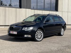Black Skoda SuperB 2013 in Riga, with an engine capacity of 2.00 L and mileage of 258 thousand km for 6890 €, photo  on AUTOMOTO.COM.LV