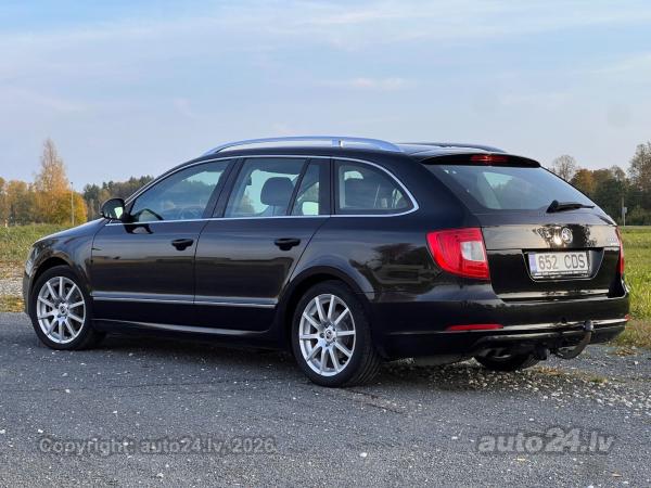 Black Skoda SuperB 2013 in Parnu, with an engine capacity of 1.60 L and mileage of 262 thousand km for 6500 €, photo 3 on AUTOMOTO.COM.LV