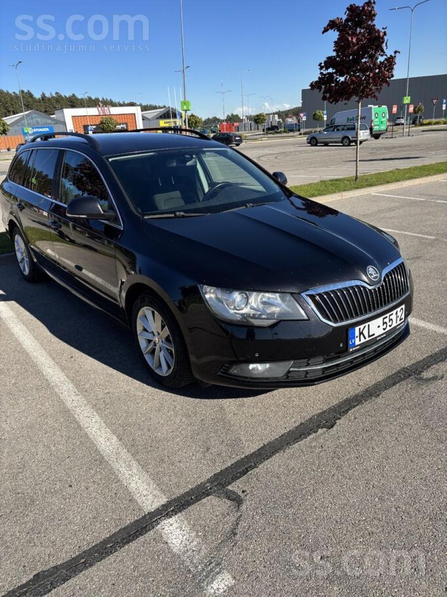 Melns Skoda SuperB 2014 Rīga, ar dzinēja tilpumu 1.60 L un nobraukumu 375 tūkst. km par 3850 €, foto 3 vietnē AUTOMOTO.COM.LV