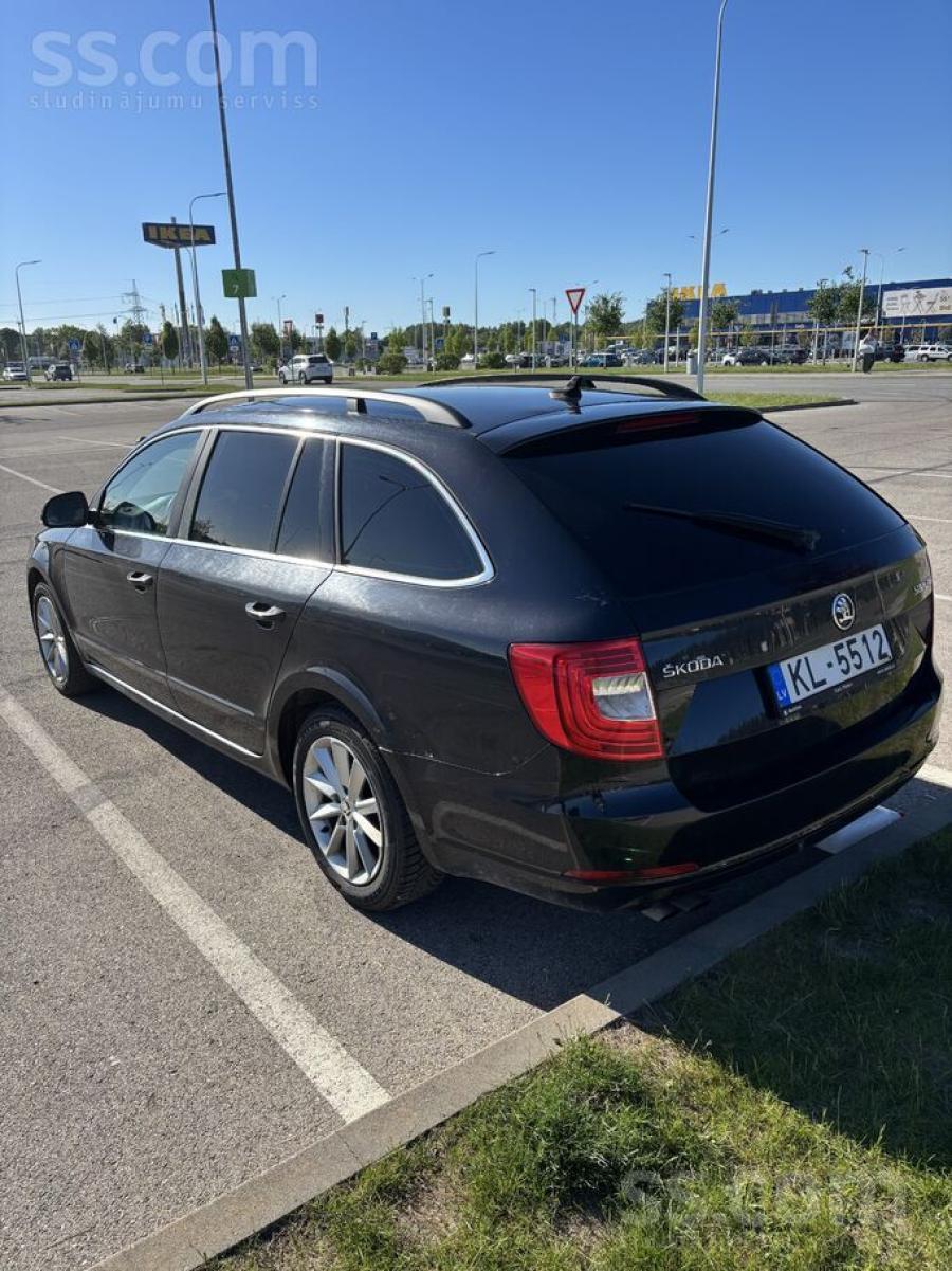 Melns Skoda SuperB 2014 Rīga, ar dzinēja tilpumu 1.60 L un nobraukumu 375 tūkst. km par 3850 €, foto 4 vietnē AUTOMOTO.COM.LV