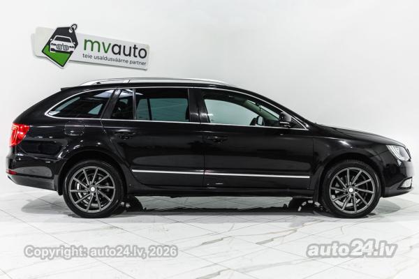 Melns Skoda SuperB 2014 Tallina, ar dzinēja tilpumu 2.00 L un nobraukumu 230 tūkst. km par 8500 €, foto 10 vietnē AUTOMOTO.COM.LV