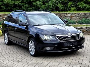 Black Skoda SuperB 2014 in Kedainiai, with an engine capacity of 1.97 L and mileage of 287 thousand km for 7250 €, photo  on AUTOMOTO.COM.LV