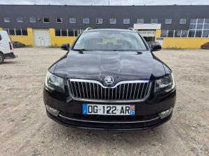 Black Skoda SuperB 2014 in Utena, with an engine capacity of 1.97 L and mileage of 215 thousand km for 7300 €, photo 3 on AUTOMOTO.COM.LV