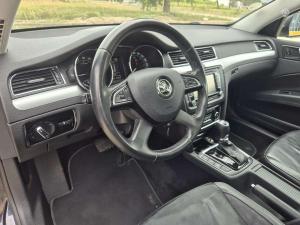 Black Skoda SuperB 2014 in Utena, with an engine capacity of 1.97 L and mileage of 215 thousand km for 7300 €, photo 15 on AUTOMOTO.COM.LV