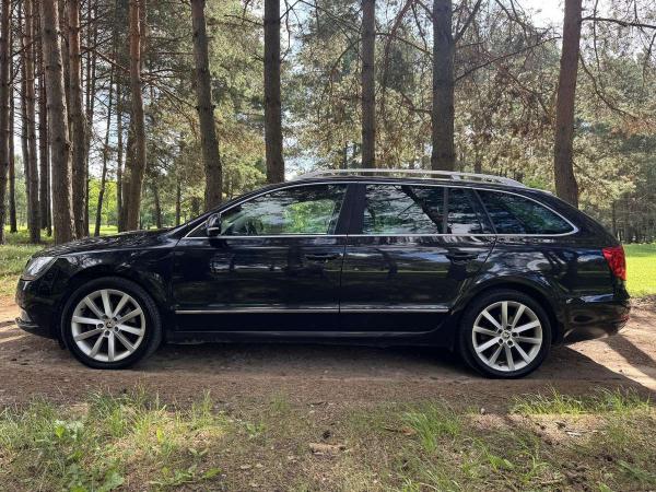Black Skoda SuperB 2014 in Mazeikiai, with an engine capacity of 1.60 L and mileage of 282 thousand km for 5100 €, photo 8 on AUTOMOTO.COM.LV