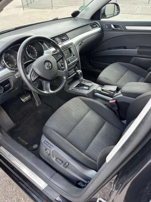 Black Skoda SuperB 2014 in Marijampole, with an engine capacity of 1.80 L and mileage of 284 thousand km for 6050 €, photo 11 on AUTOMOTO.COM.LV