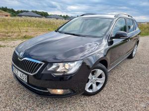 Black Skoda SuperB 2014 in Vilnius, with an engine capacity of 2.00 L and mileage of 300 thousand km for 5050 €, photo 3 on AUTOMOTO.COM.LV
