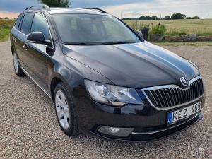 Black Skoda SuperB 2014 in Vilnius, with an engine capacity of 2.00 L and mileage of 300 thousand km for 5050 €, photo 5 on AUTOMOTO.COM.LV