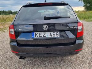 Black Skoda SuperB 2014 in Vilnius, with an engine capacity of 2.00 L and mileage of 300 thousand km for 5050 €, photo 8 on AUTOMOTO.COM.LV