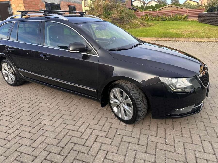 Melns Skoda SuperB 2014 Kauņa, ar dzinēja tilpumu 1.97 L un nobraukumu 307 tūkst. km par 6900 €, foto 5 vietnē AUTOMOTO.COM.LV