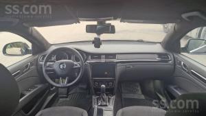 Black Skoda SuperB 2014 in Riga, with an engine capacity of 2.00 L and mileage of 251 thousand km for 7500 €, photo 8 on AUTOMOTO.COM.LV