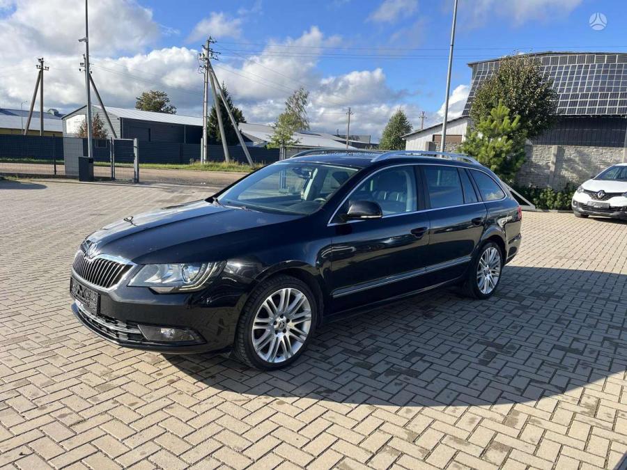 Melns Skoda SuperB 2014 Tauragė, ar dzinēja tilpumu 1.97 L un nobraukumu 396 tūkst. km par 4800 €, foto 3 vietnē AUTOMOTO.COM.LV