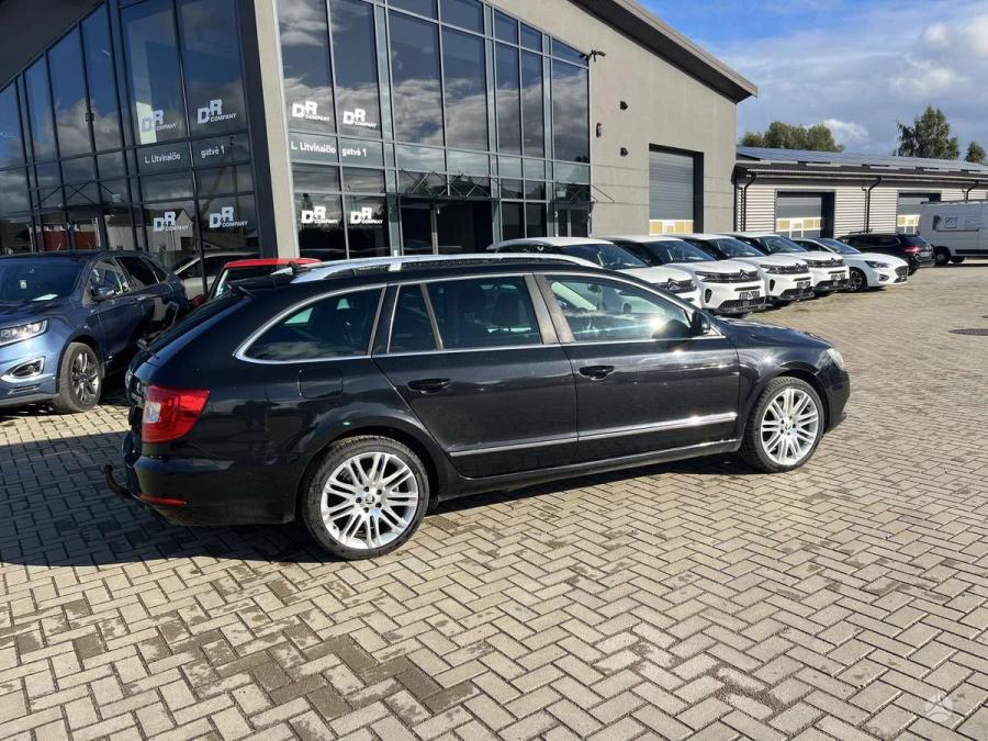 Melns Skoda SuperB 2014 Tauragė, ar dzinēja tilpumu 1.97 L un nobraukumu 396 tūkst. km par 4800 €, foto 8 vietnē AUTOMOTO.COM.LV