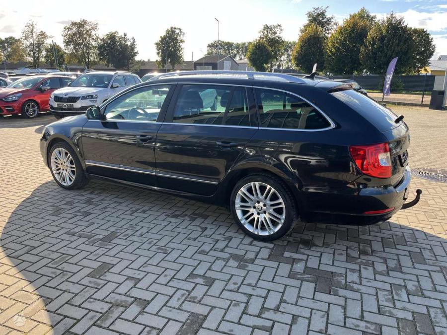 Melns Skoda SuperB 2014 Tauragė, ar dzinēja tilpumu 1.97 L un nobraukumu 396 tūkst. km par 4800 €, foto 14 vietnē AUTOMOTO.COM.LV