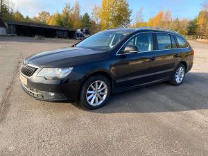Melns Skoda SuperB 2014 Raseiniai, ar dzinēja tilpumu 1.60 L un nobraukumu 227 tūkst. km par 4700 €, foto  vietnē AUTOMOTO.COM.LV