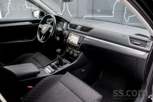 Black Skoda SuperB 2015 in Riga, with an engine capacity of 1.60 L and mileage of 358 thousand km for 9990 €, photo 10 on AUTOMOTO.COM.LV