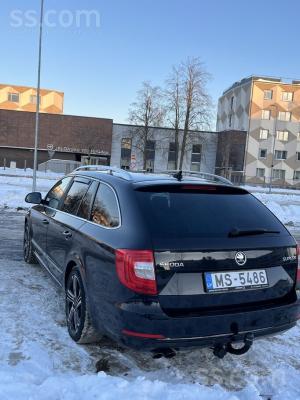 Melns Skoda SuperB 2015 Jelgava, ar dzinēja tilpumu 2.00 L un nobraukumu 289 tūkst. km par 6550 €, foto 4 vietnē AUTOMOTO.COM.LV