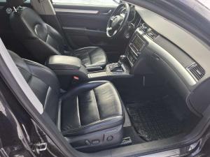 Black Skoda SuperB 2015 in Vilnius, with an engine capacity of 1.97 L and mileage of 269 thousand km for 6400 €, photo 12 on AUTOMOTO.COM.LV
