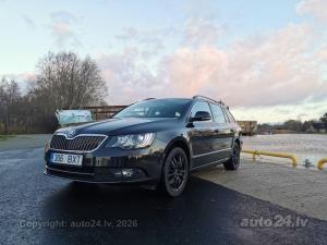 Melns Skoda SuperB 2015 Tallina, ar dzinēja tilpumu 2.00 L un nobraukumu 283 tūkst. km par 8800 €, foto  vietnē AUTOMOTO.COM.LV
