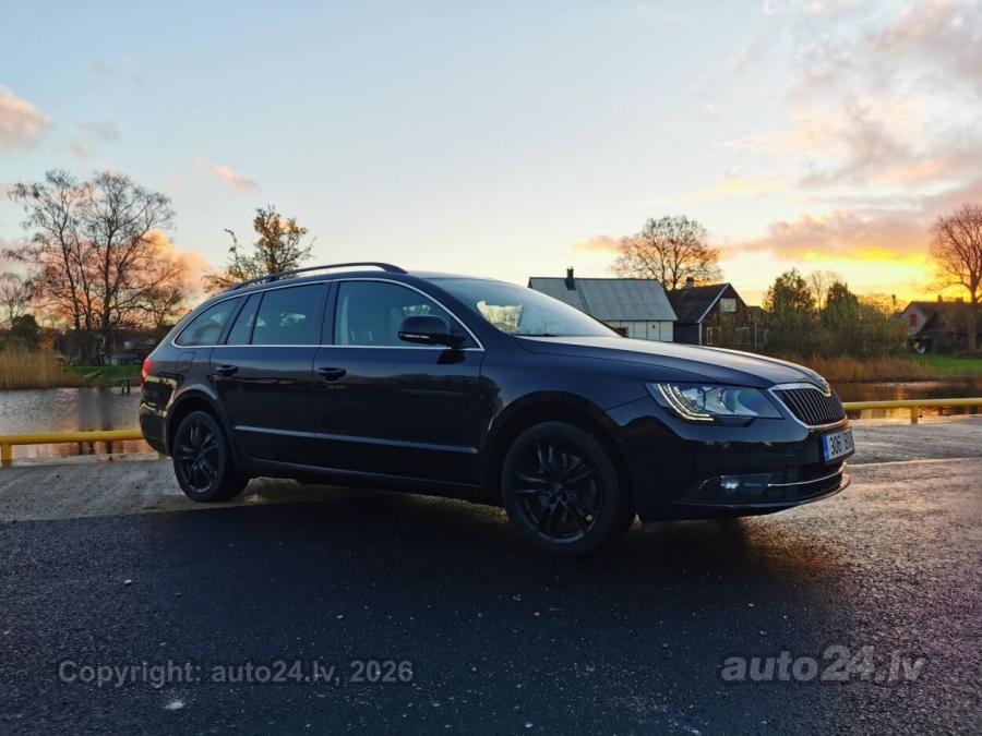 Melns Skoda SuperB 2015 Tallina, ar dzinēja tilpumu 2.00 L un nobraukumu 283 tūkst. km par 8800 €, foto 4 vietnē AUTOMOTO.COM.LV
