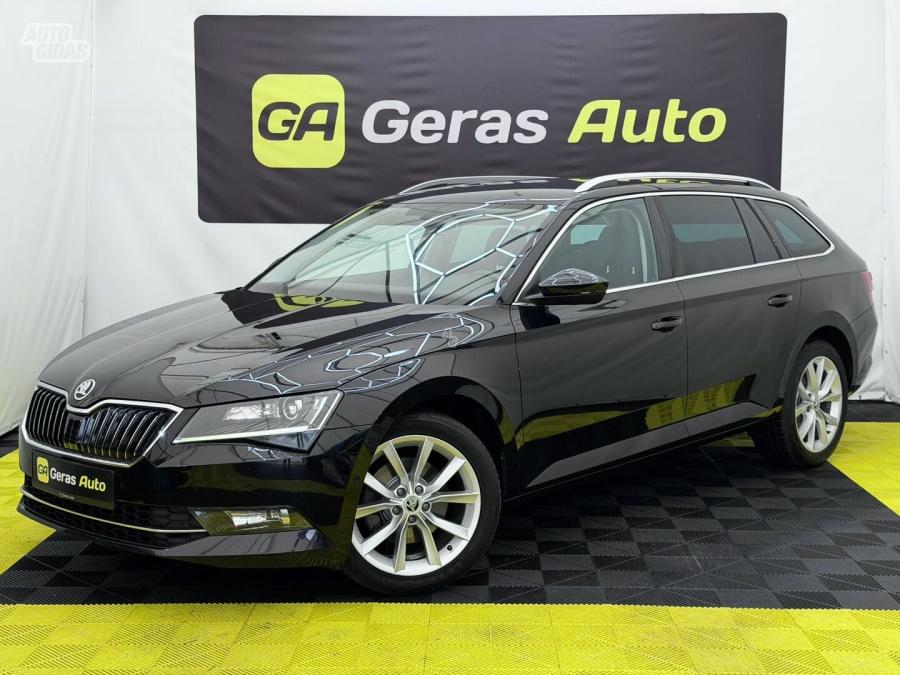 Melns Skoda SuperB 2015 Avižieniai, ar dzinēja tilpumu 1.60 L un nobraukumu 223 tūkst. km par 9590 €, foto 1 vietnē AUTOMOTO.COM.LV