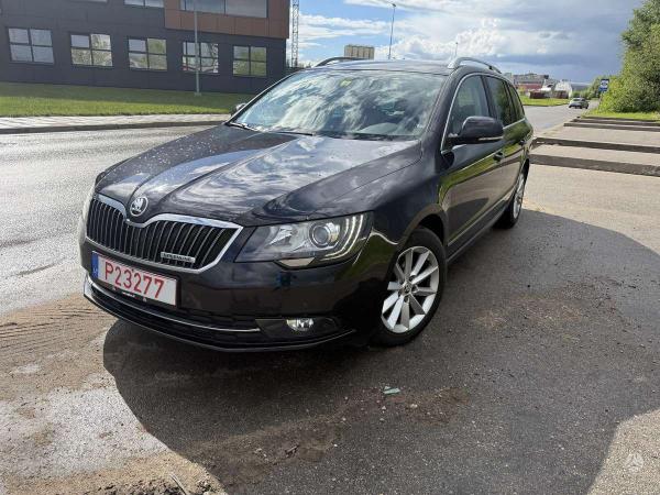 Melns Skoda SuperB 2015 Kauņa, ar dzinēja tilpumu 1.60 L un nobraukumu 265 tūkst. km par 4750 €, foto 1 vietnē AUTOMOTO.COM.LV