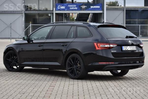 Black Skoda SuperB 2016 in Valmiera, with an engine capacity of 2.00 L and mileage of 291 thousand km for 10900 €, photo 3 on AUTOMOTO.COM.LV