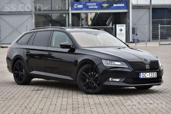 Black Skoda SuperB 2016 in Valmiera, with an engine capacity of 2.00 L and mileage of 291 thousand km for 10900 €, photo 5 on AUTOMOTO.COM.LV