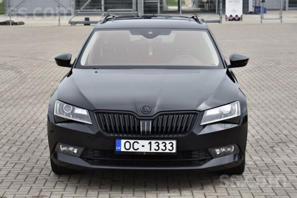 Black Skoda SuperB 2016 in Valmiera, with an engine capacity of 2.00 L and mileage of 291 thousand km for 10900 €, photo 9 on AUTOMOTO.COM.LV