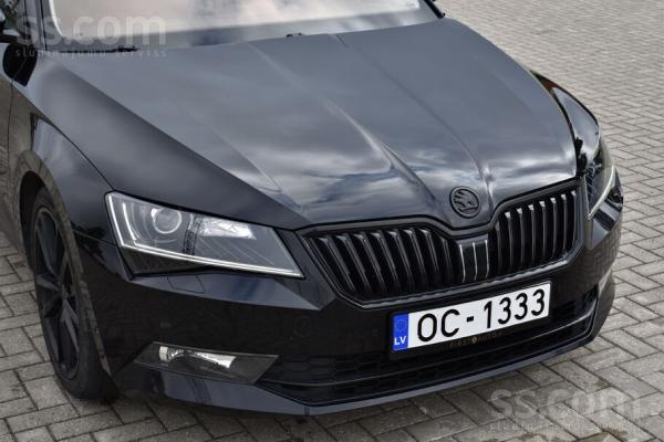 Black Skoda SuperB 2016 in Valmiera, with an engine capacity of 2.00 L and mileage of 291 thousand km for 10900 €, photo 10 on AUTOMOTO.COM.LV
