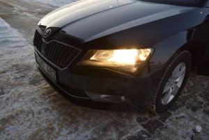 Black Skoda SuperB 2016 in Vilnius, with an engine capacity of 1.60 L and mileage of 259 thousand km for 9950 €, photo 22 on AUTOMOTO.COM.LV
