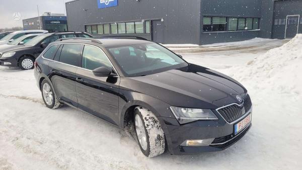 Black Skoda SuperB 2016 in Siauliai, with an engine capacity of 1.60 L and mileage of 244 thousand km for 9950 €, photo 1 on AUTOMOTO.COM.LV