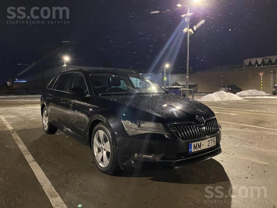 Black Skoda SuperB 2016 in Riga, with an engine capacity of 1.60 L and mileage of 233 thousand km for 7400 €, photo 1 on AUTOMOTO.COM.LV