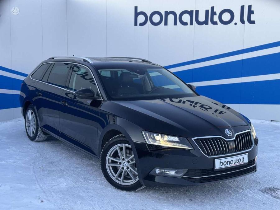 Black Skoda SuperB 2016 in Kaunas, with an engine capacity of 1.97 L and mileage of 272 thousand km for 12750 €, photo 2 on AUTOMOTO.COM.LV