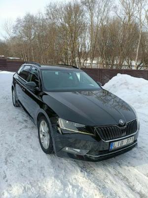 Black Skoda SuperB 2016 in Vilnius, with an engine capacity of 1.97 L and mileage of 290 thousand km for 9000 €, photo 2 on AUTOMOTO.COM.LV