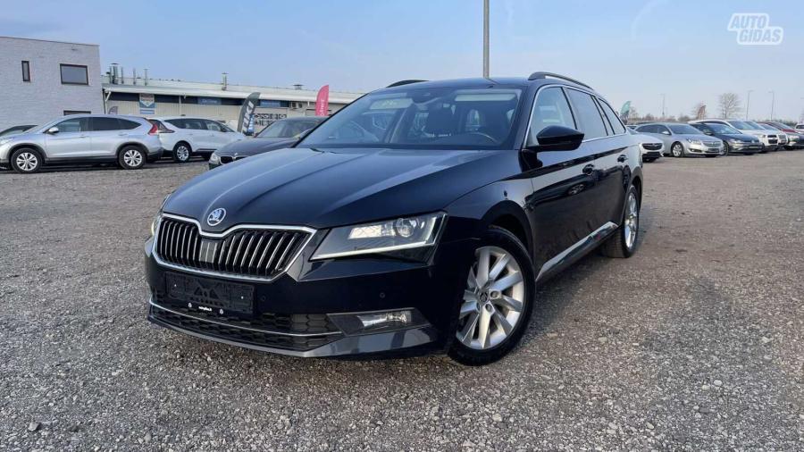 Black Skoda SuperB 2016 in Marijampole, with an engine capacity of 1.60 L and mileage of 244 thousand km for 9490 €, photo 1 on AUTOMOTO.COM.LV
