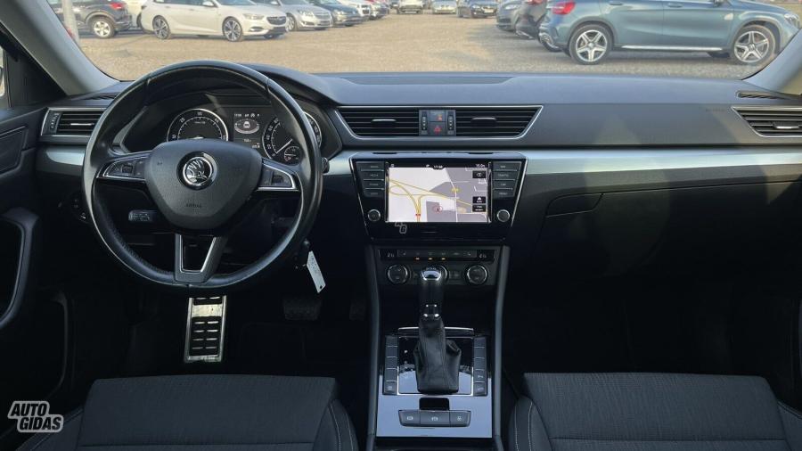 Black Skoda SuperB 2016 in Marijampole, with an engine capacity of 1.60 L and mileage of 244 thousand km for 9490 €, photo 25 on AUTOMOTO.COM.LV