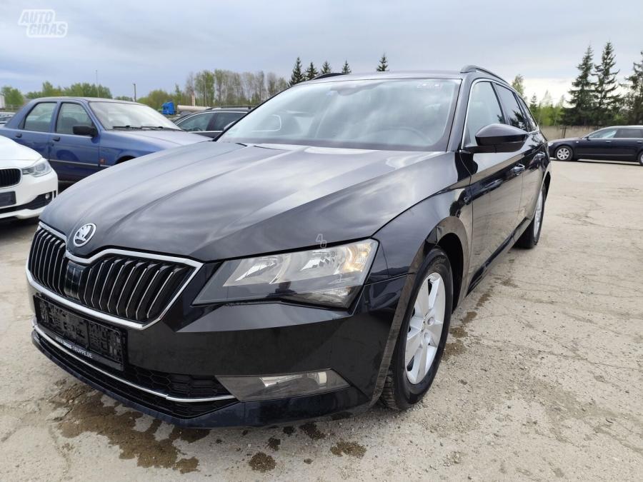 Black Skoda SuperB 2016 in Utena, with an engine capacity of 2.00 L and mileage of 240 thousand km for 10290 €, photo 1 on AUTOMOTO.COM.LV