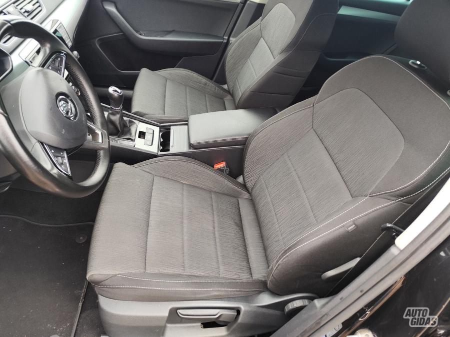 Black Skoda SuperB 2016 in Utena, with an engine capacity of 2.00 L and mileage of 240 thousand km for 10290 €, photo 15 on AUTOMOTO.COM.LV