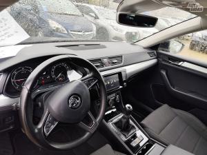 Black Skoda SuperB 2016 in Utena, with an engine capacity of 2.00 L and mileage of 240 thousand km for 10290 €, photo 16 on AUTOMOTO.COM.LV