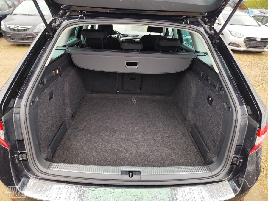 Black Skoda SuperB 2016 in Utena, with an engine capacity of 2.00 L and mileage of 240 thousand km for 10290 €, photo 20 on AUTOMOTO.COM.LV