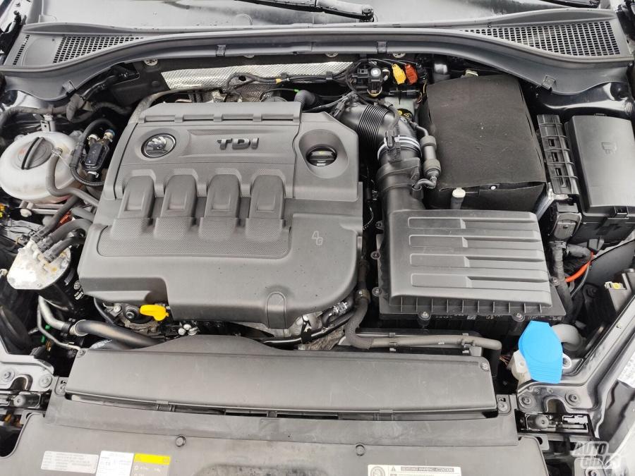 Black Skoda SuperB 2016 in Utena, with an engine capacity of 2.00 L and mileage of 240 thousand km for 10290 €, photo 22 on AUTOMOTO.COM.LV