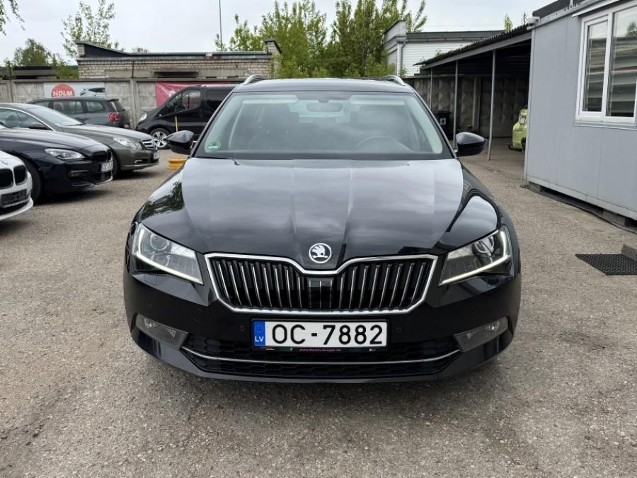 Black Skoda SuperB 2016 in Riga, with an engine capacity of 2.00 L and mileage of 242 thousand km for 11300 €, photo 23 on AUTOMOTO.COM.LV