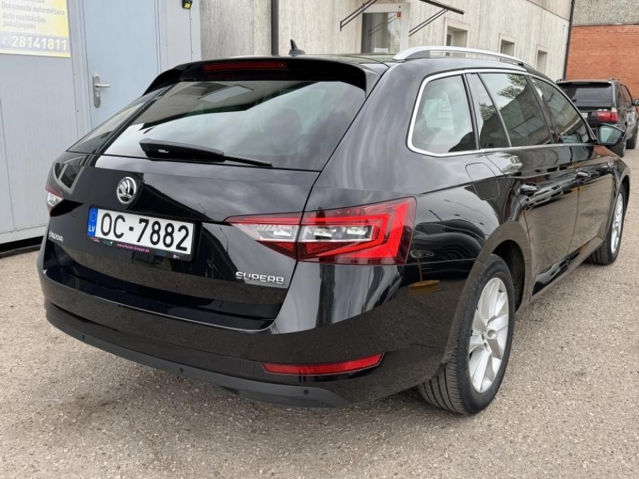 Black Skoda SuperB 2016 in Riga, with an engine capacity of 2.00 L and mileage of 242 thousand km for 11300 €, photo 24 on AUTOMOTO.COM.LV