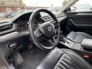 Black Skoda SuperB 2016 in Riga, with an engine capacity of 2.00 L and mileage of 242 thousand km for 11300 €, photo 28 on AUTOMOTO.COM.LV