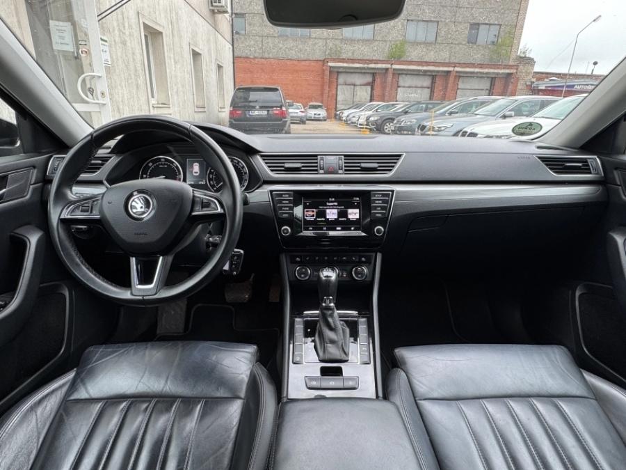 Black Skoda SuperB 2016 in Riga, with an engine capacity of 2.00 L and mileage of 242 thousand km for 11300 €, photo 31 on AUTOMOTO.COM.LV