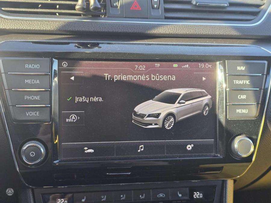 Melns Skoda SuperB 2016 Kauņa, ar dzinēja tilpumu 1.97 L un nobraukumu 258 tūkst. km par 11000 €, foto 15 vietnē AUTOMOTO.COM.LV